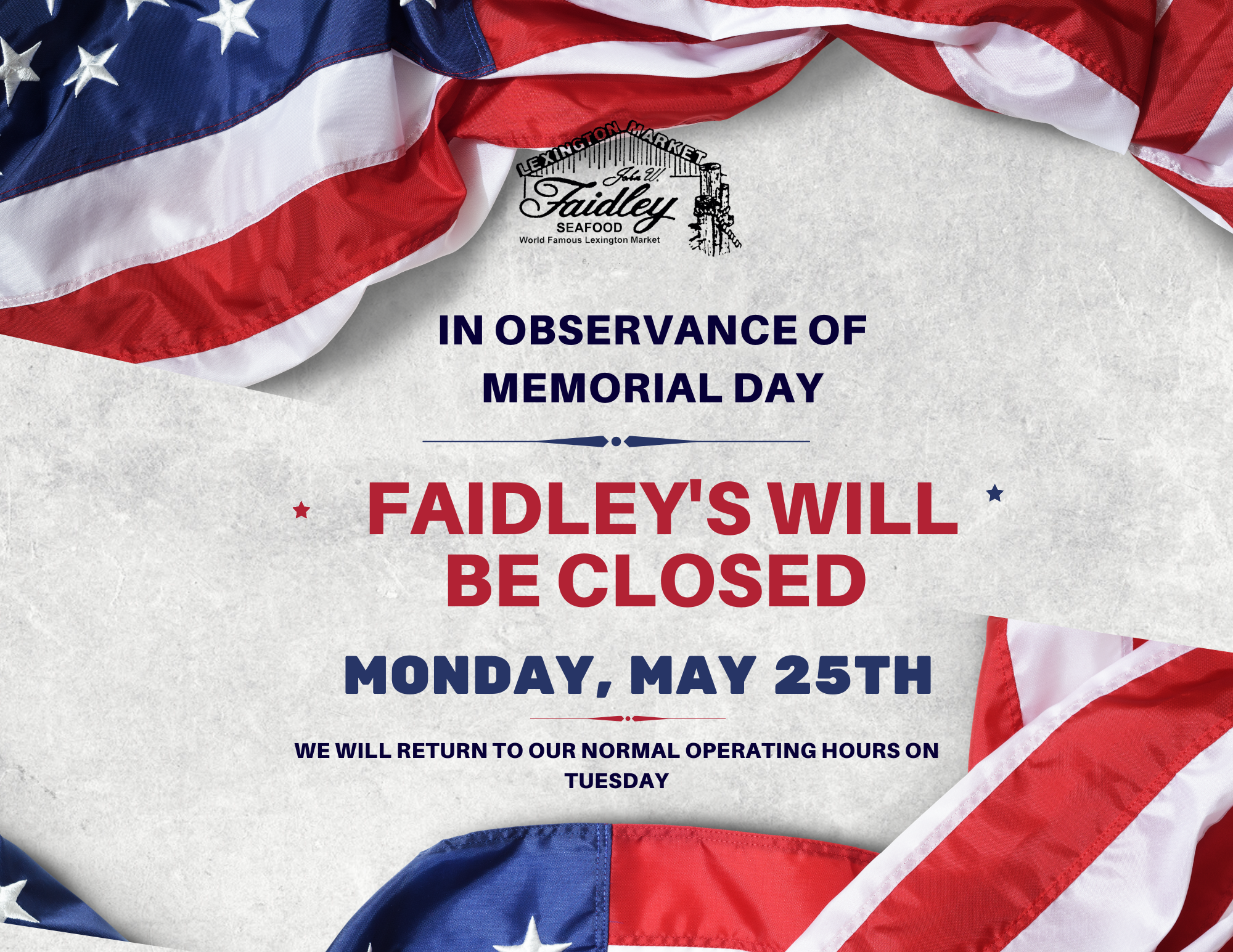 Carry Out - Faidley's Seafood
